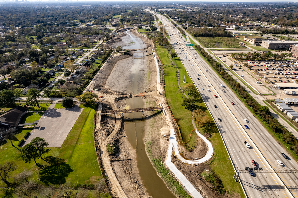Widening of Hunting Bayou Kicks into High Gear - Reduce Flooding