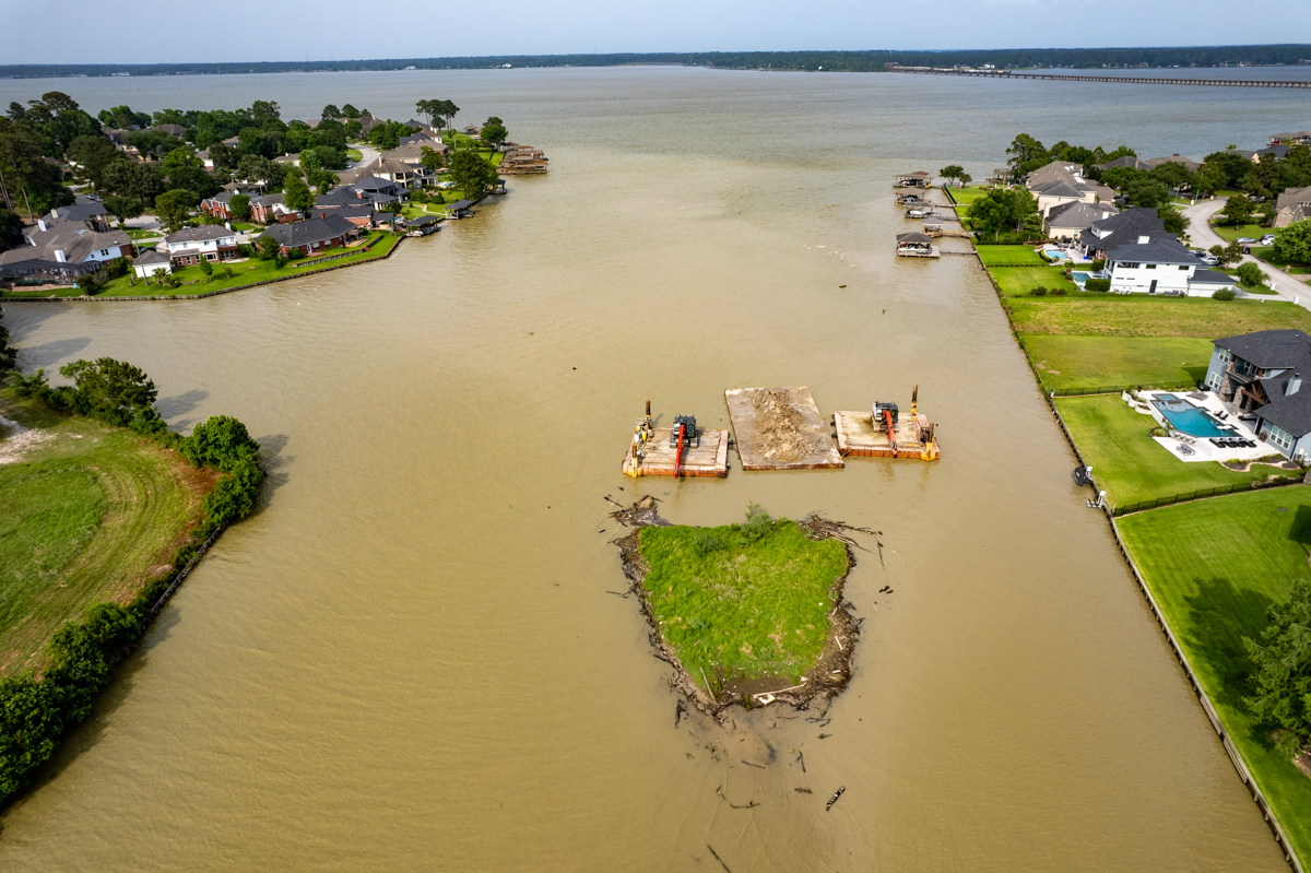 Dredgers Reach Rogers Gully Mouth Bar - Reduce Flooding