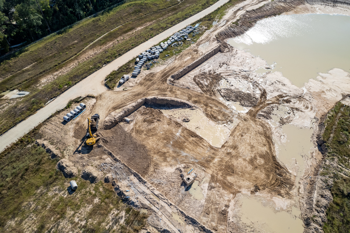 Woodridge Village Excavation, Taylor Gully Updates - Reduce Flooding