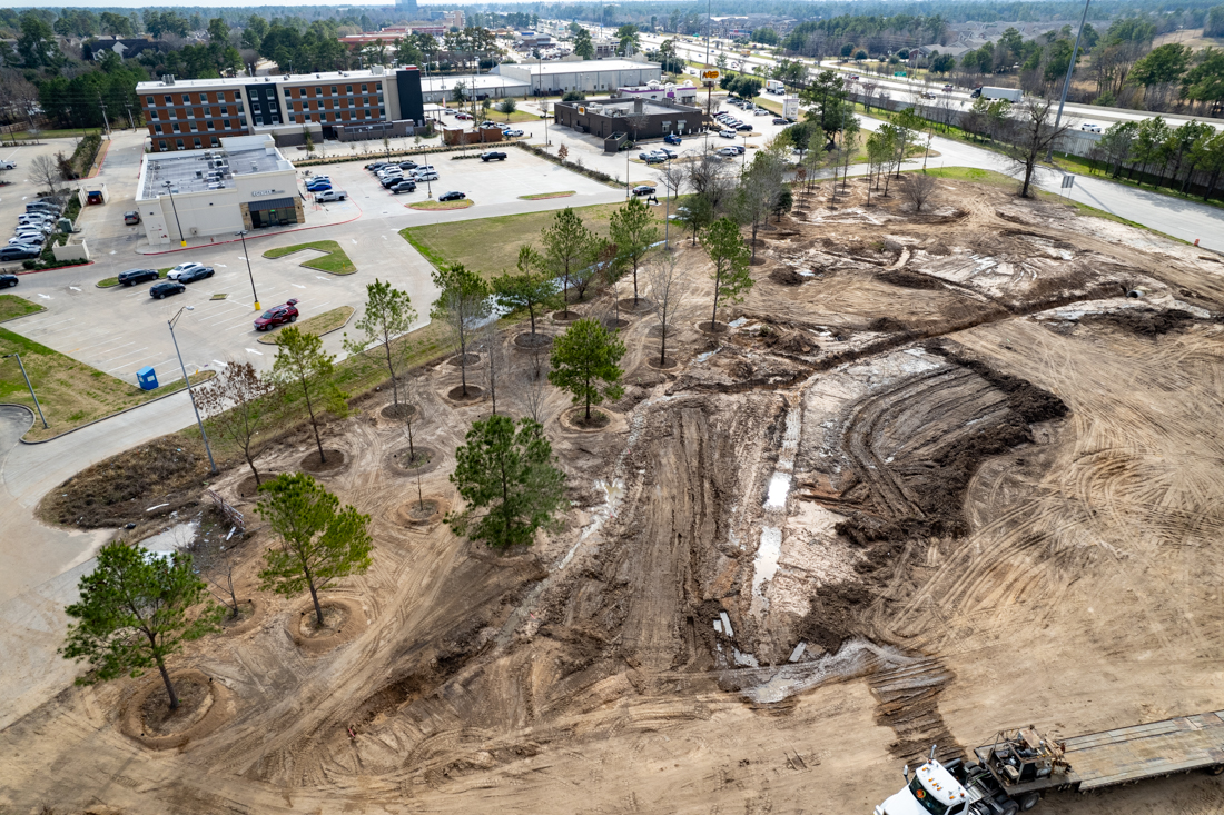 Northpark Tree Transplantation Finished, Drainage Updates - Reduce Flooding