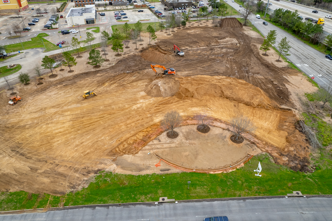 Excavation of Second Northpark Detention Basin Well Underway - Reduce ...