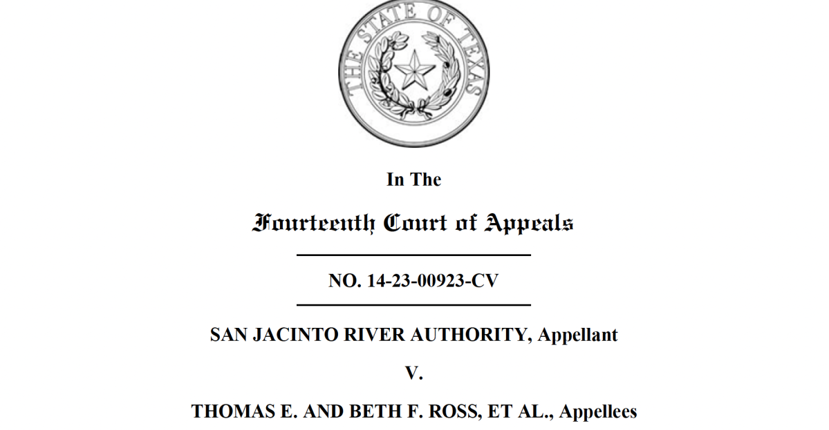 SJRA Wins Appeal Against Downstream Homeowners - Reduce Flooding